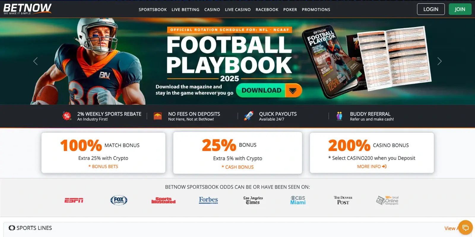 Betnow Sportsbook Review – Is It Legit? (2025)